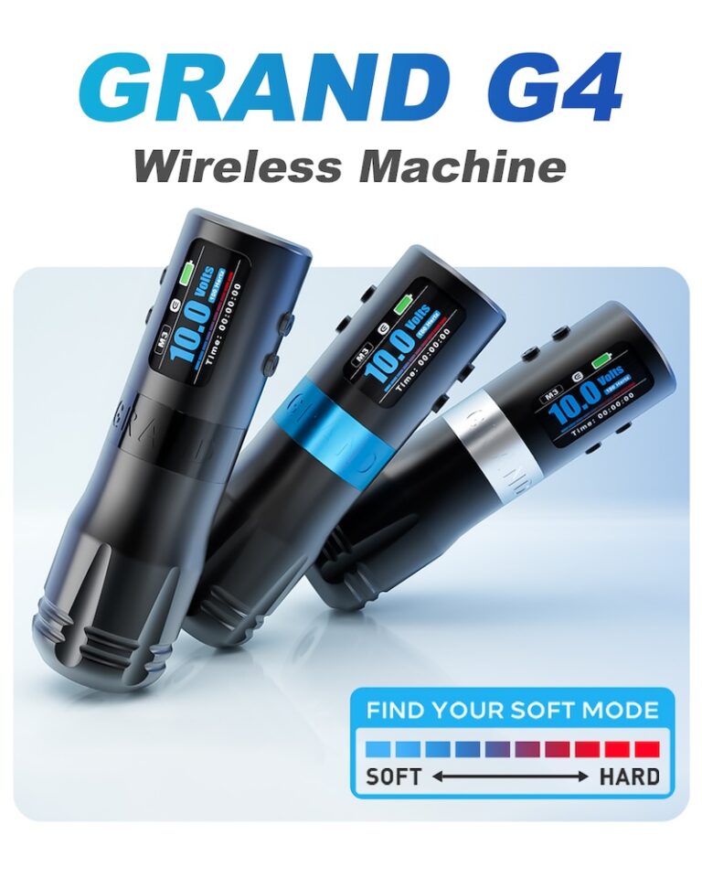 EMALLA GRAND G4 Wireless Pen Machine - Tatto Mata